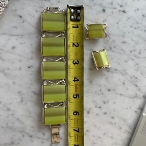 PAM | Jewelry | Vintage Pam Signed Bracelet And Earring Set | Poshmark
